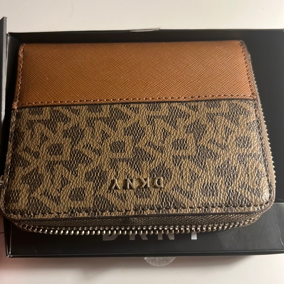 Dkny | Bags | Saledkny Danya Small Zip Around Wallet With Box | Poshmark